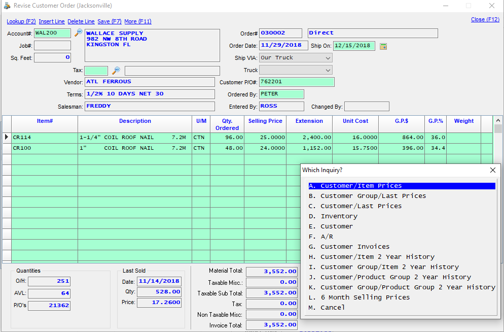 JLW Software-Features